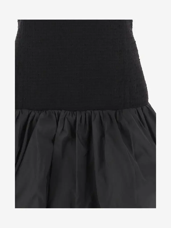 PATOU Sleeveless Bubble Skirt Dress