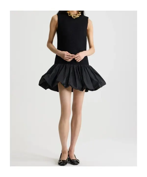 PATOU Sleeveless Bubble Skirt Dress