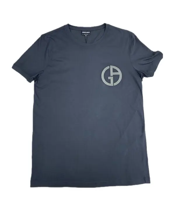 Giorgio Armani Round Neck Short Sleeve T-shirt