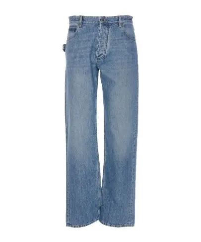 Bottega Veneta Mid-rise Straight Denim Jeans
