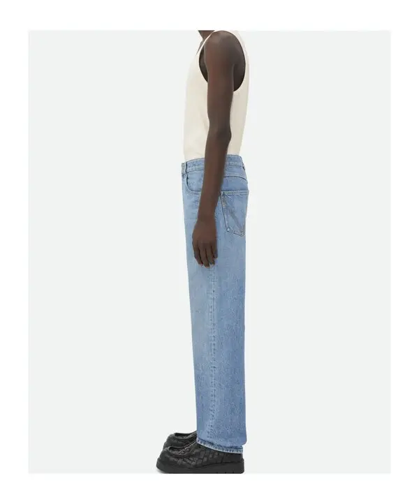 Bottega Veneta Mid-rise Straight Denim Jeans