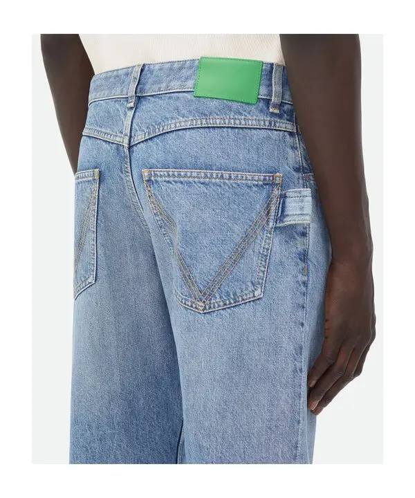 Bottega Veneta Mid-rise Straight Denim Jeans