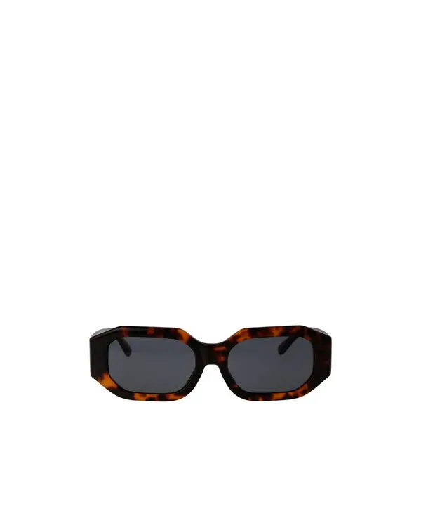 Attico Full Rim Oval Sunglasses - Black