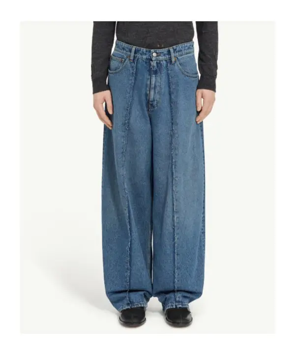 MAISON MARGIELA High Waist Straight-leg Jeans