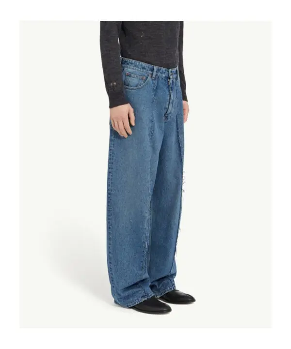 MAISON MARGIELA High Waist Straight-leg Jeans