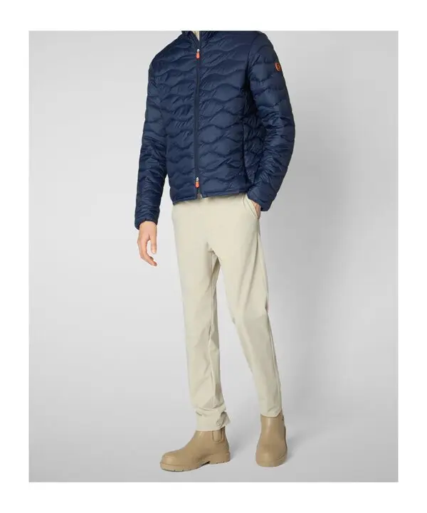 SAVE THE DUCK Whirl Puffer Jacket - Navy Blue