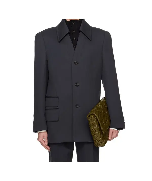 Bottega Veneta Long-sleeved Suit Coat