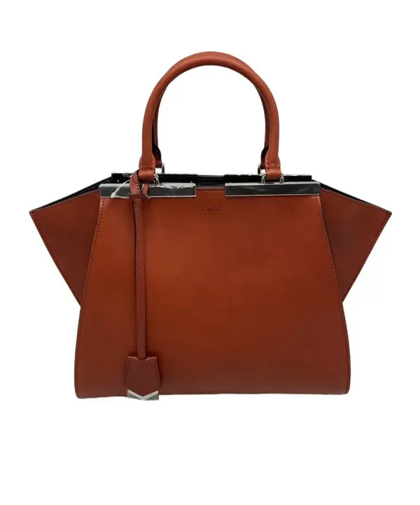 Fendi Double-handled Handbag - Orange
