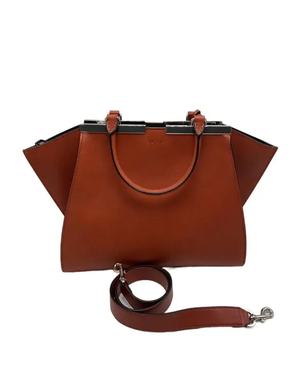 Fendi Double-handled Handbag - Orange