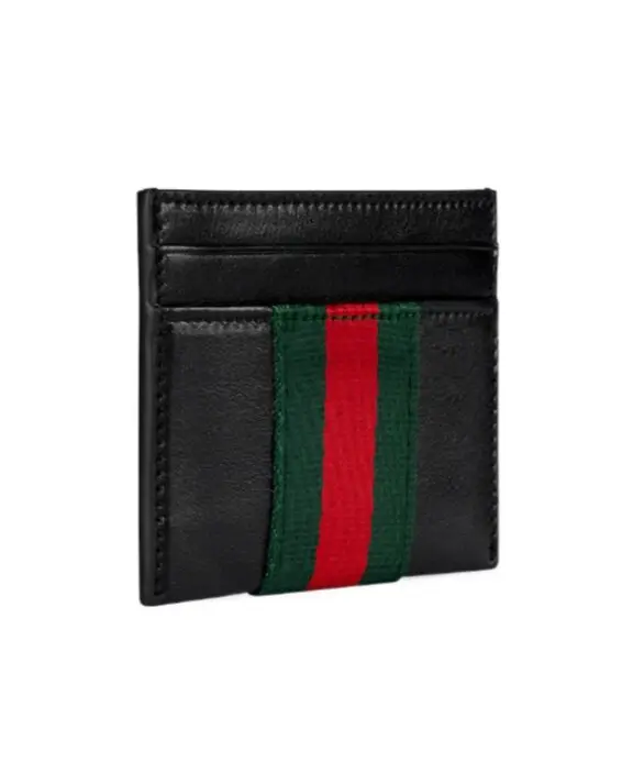 Gucci Web Trademark Card Case