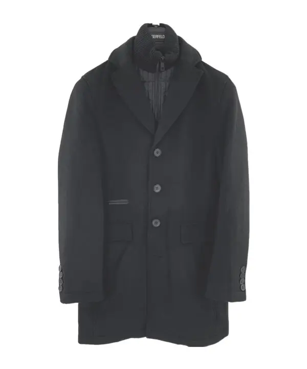 Karl Lagerfeld Lapel Long-sleeved Coat