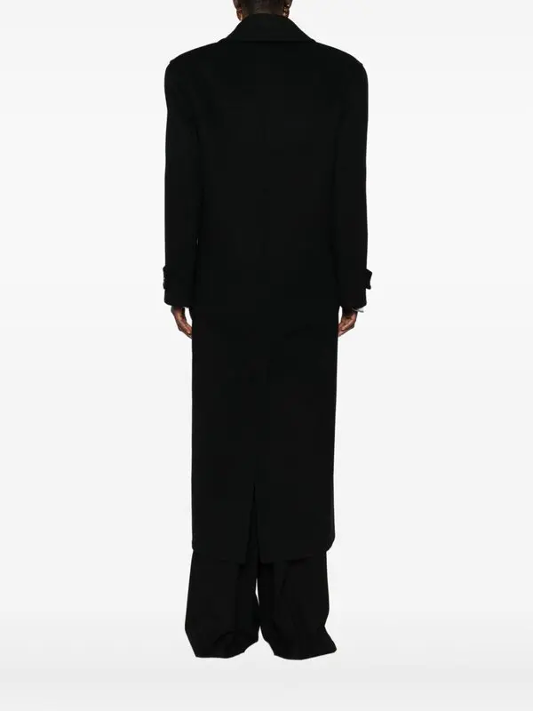 Saint Laurent Double-breasted Long Coat