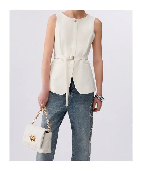 Liu Jo Belted Waistcoat