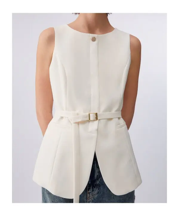 Liu Jo Belted Waistcoat