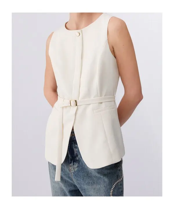 Liu Jo Belted Waistcoat