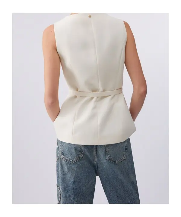 Liu Jo Belted Waistcoat