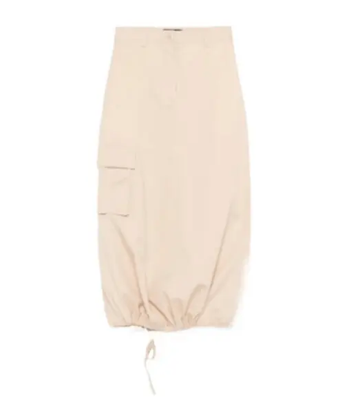 Fabiana Filippi Cargo Maxi Skirt - Nude