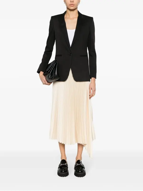 DONDUP Twill Cotton-blend Blazer - Black