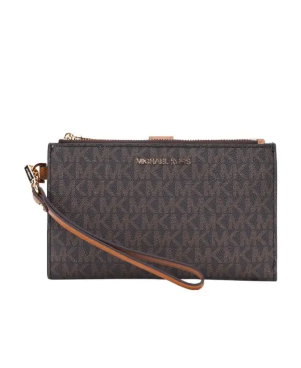 Michael Kors Printed Canvas Wallet - Black