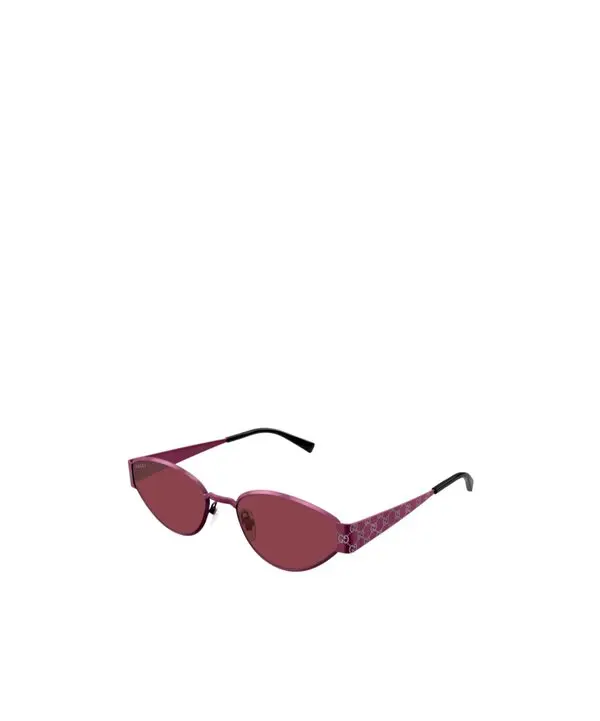 Gucci Gg1853s Logo Cat-eye Sunglasses - Fuchsia Red