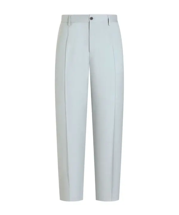 Dolce & Gabbana Shantung Viscose Trousers