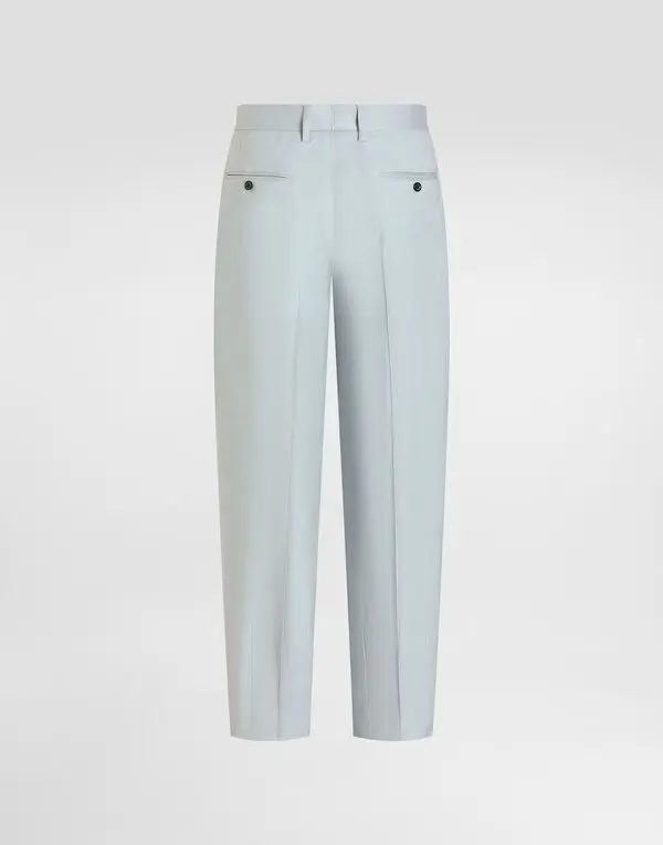 Dolce & Gabbana Shantung Viscose Trousers
