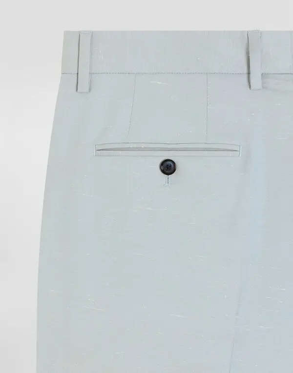 Dolce & Gabbana Shantung Viscose Trousers