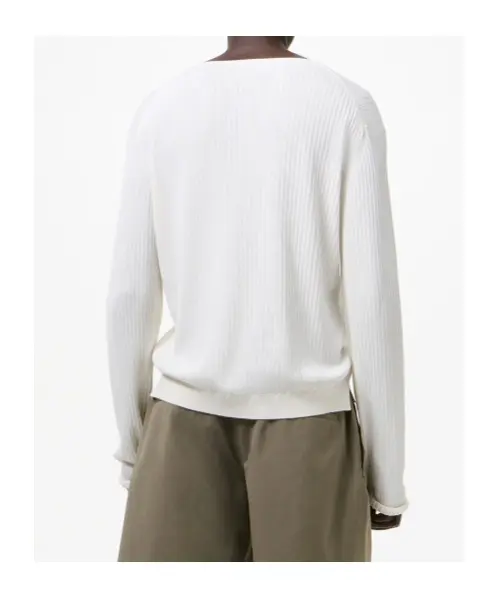Our Legacy Fine Henley Ribbed-knit T-shirt