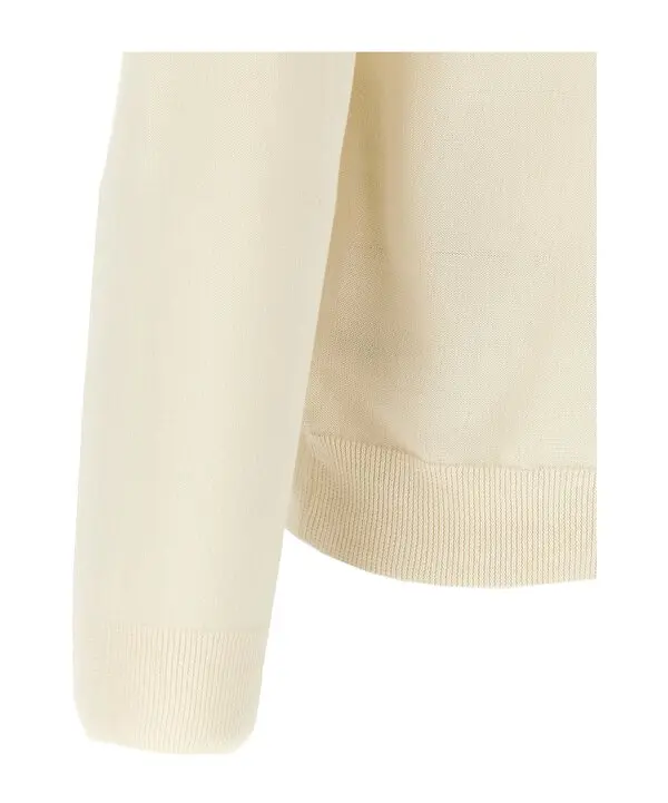 ZANONE Crewneck Knit Sweater - White