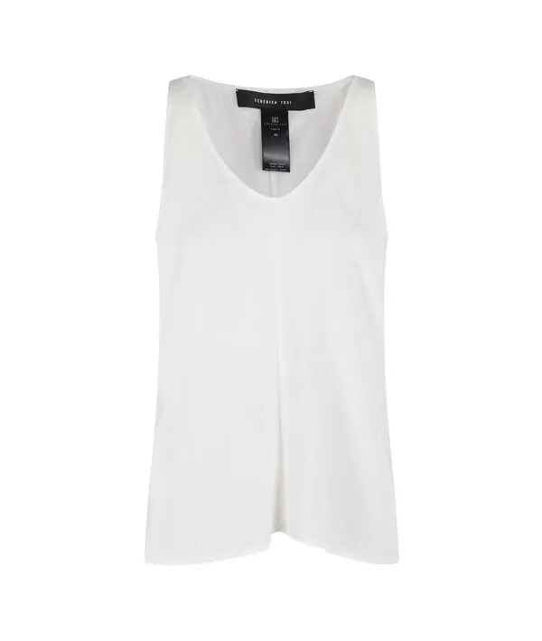 Federica Tosi V-neck Sleeveless Vest