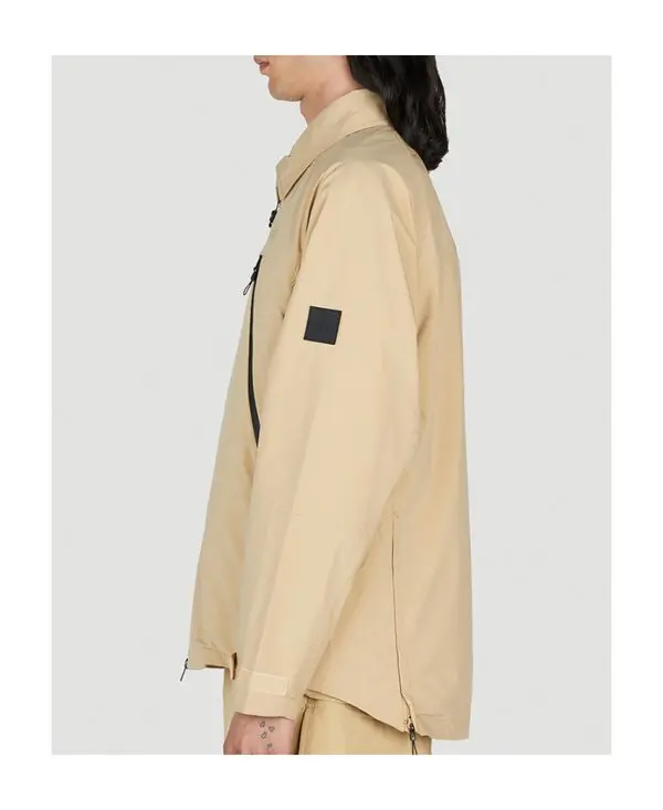 The North Face Zip Detailed Coach Jacket - Nude