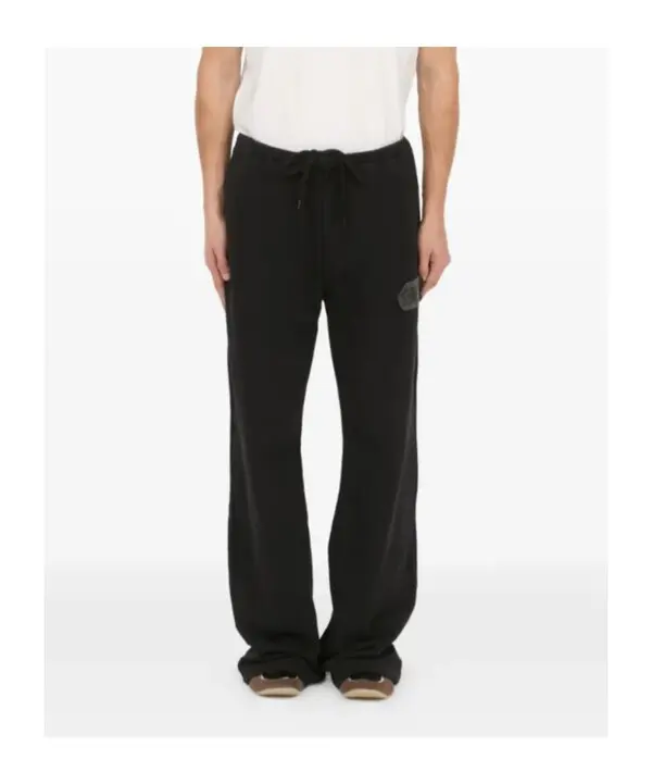 MAISON MARGIELA Patch Detail Drawstring Wide-leg Trousers