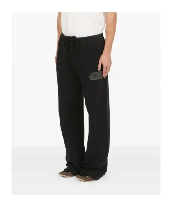MAISON MARGIELA Patch Detail Drawstring Wide-leg Trousers