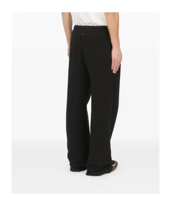 MAISON MARGIELA Patch Detail Drawstring Wide-leg Trousers