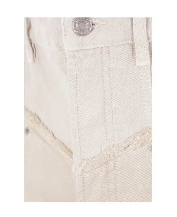 Isabel Marant Étoile Noemie High-waisted Jeans With Tassel Details