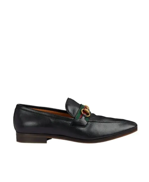 Gucci Horsebit Round Toe Loafers