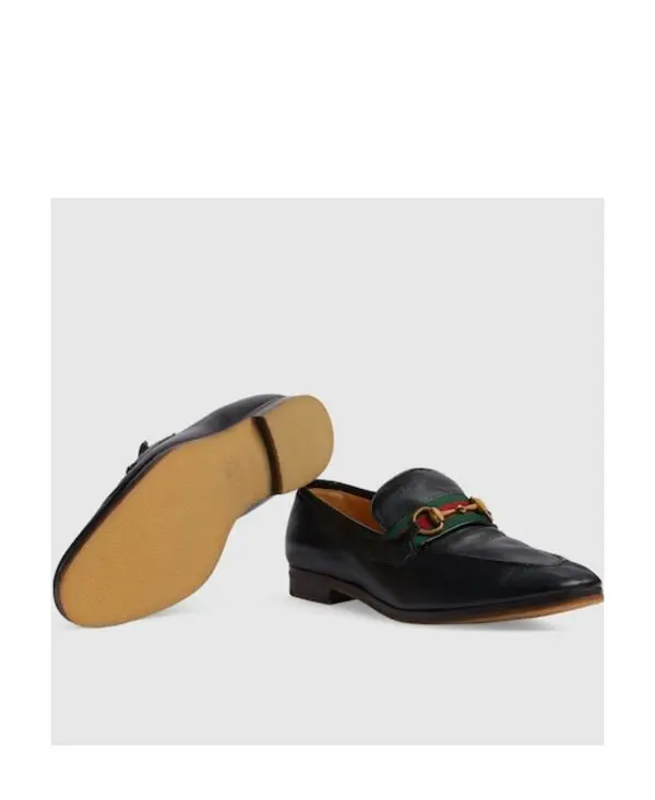 Gucci Horsebit Round Toe Loafers