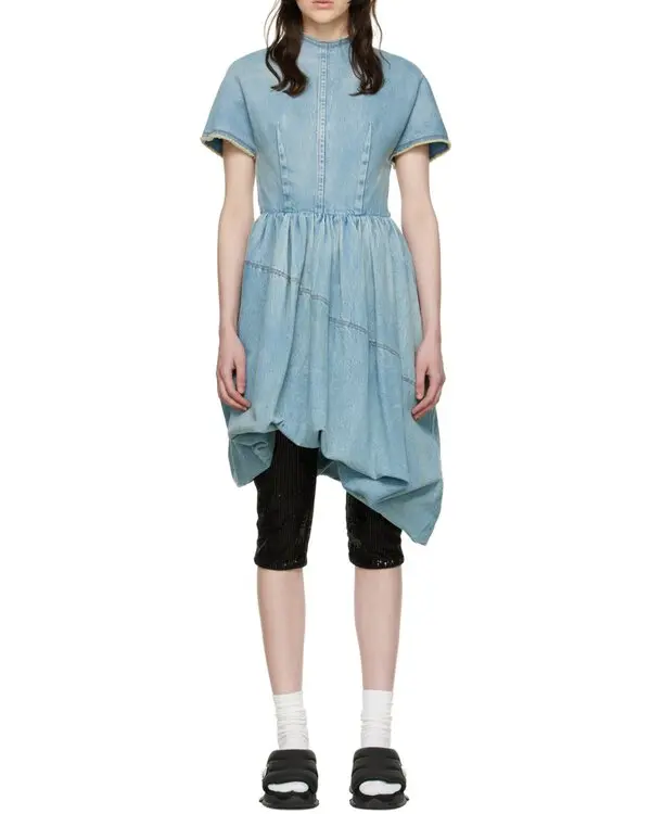 We11Done Round Neck Short-sleeved Dress
