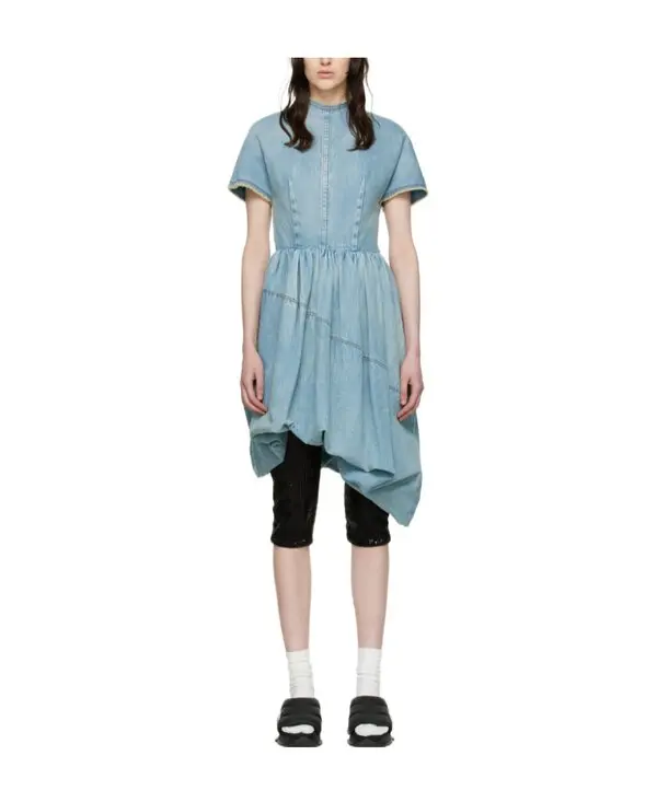 We11Done Round Neck Short-sleeved Dress