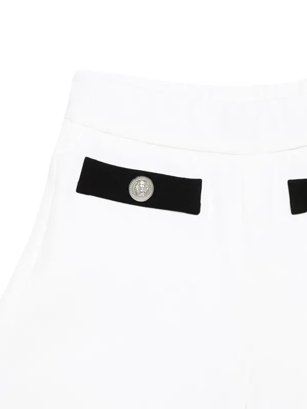 Balmain Elasticated Waist Faux Pocket Shorts