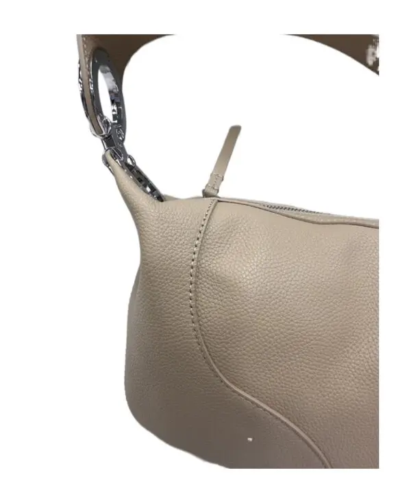 By Far Amira Leather Shoulder Bag