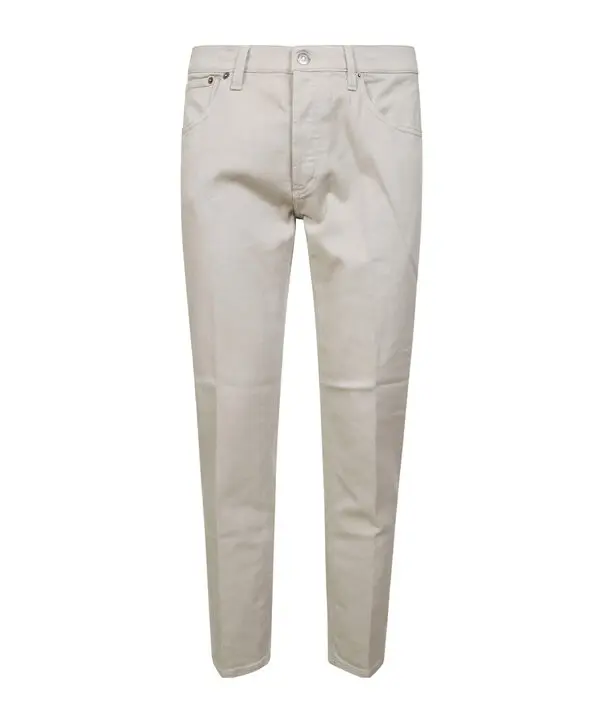 DONDUP Brighton Cotton Chinos - Gray
