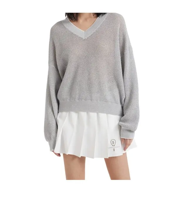 Brunello Cucinelli V-neck Knit Jumper