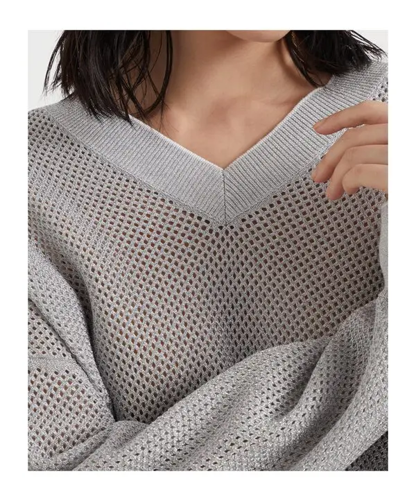 Brunello Cucinelli V-neck Knit Jumper