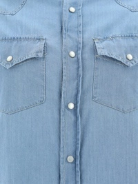 Brunello Cucinelli Long-sleeved Denim Shirt
