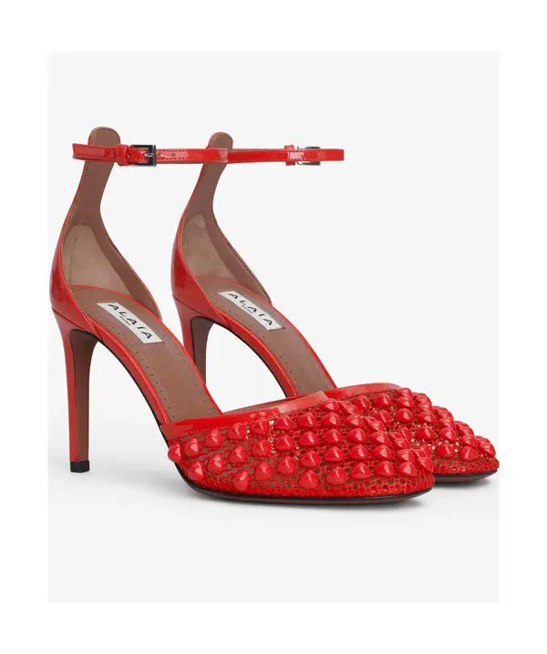 Alaïa Rivet High Heels