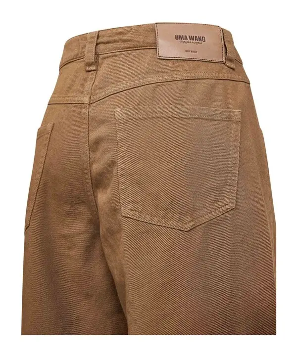 UMA WANG Tie & Dye Jeans - Brown