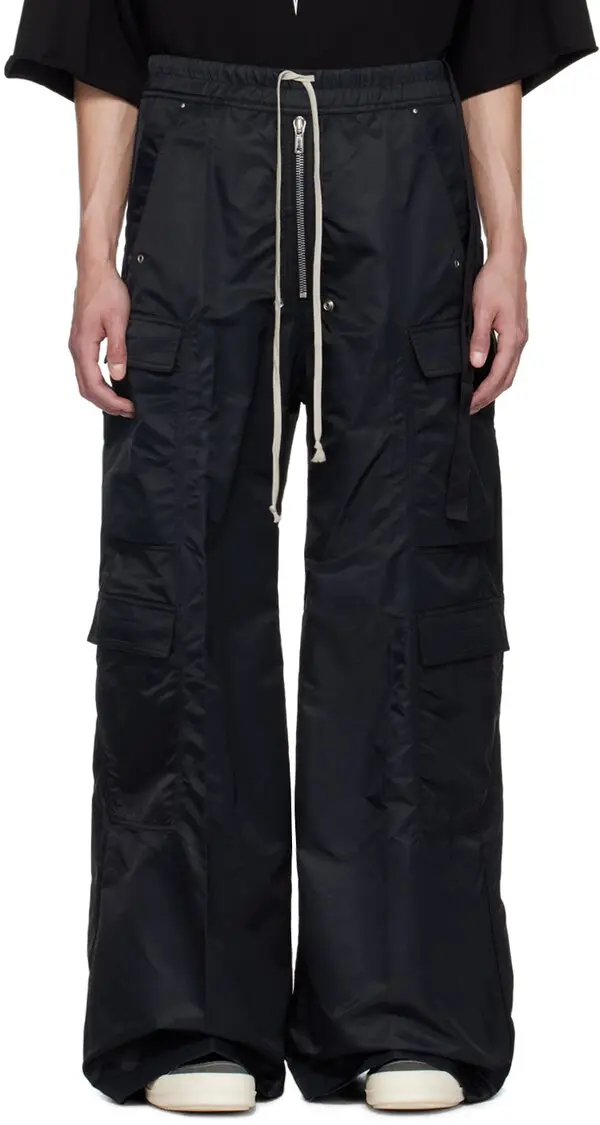 Rick Owens Belas Wide-leg Trousers - Black
