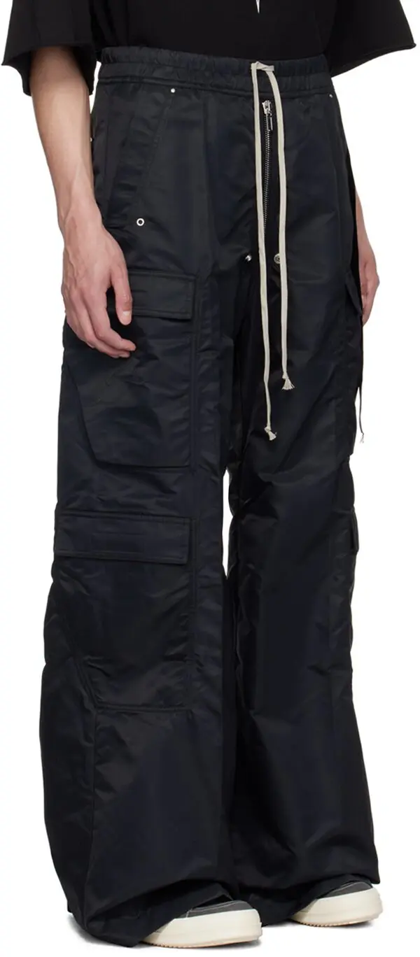 Rick Owens Belas Wide-leg Trousers - Black