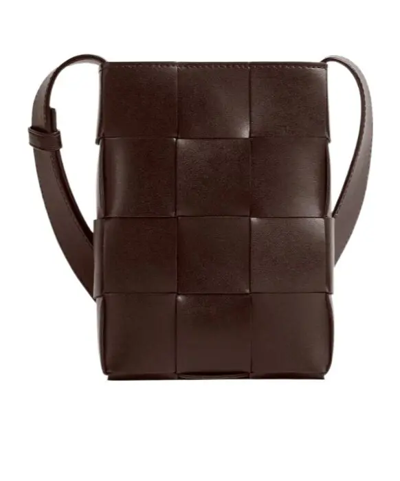 Bottega Veneta Interwoven Phone Case - Light Brown